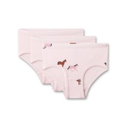 Sanetta Slip M&auml;dchen Gr&ouml;&szlig;e 128 braun / pastellpink