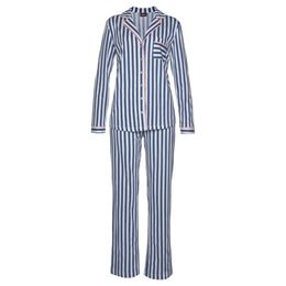 H.I.S. H.I.S H.I.S Pyjama Damen Gr&ouml;&szlig;e S/M blau Winterkleid