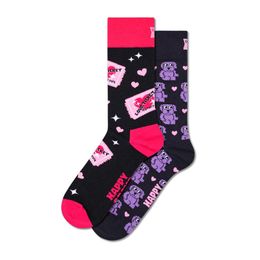 Happy Socks Socks 'Love Tickets' female Black size 41/46