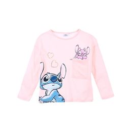 Disney Lilo & Stitch Shirt 'Disney Stitch Langarmshirt' girl Pink size 116