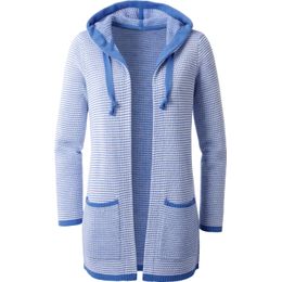 Kapuzenstrickjacke