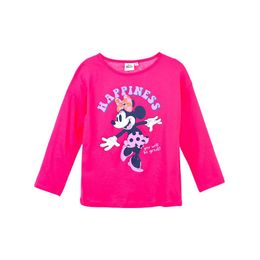 Disney Minnie Mouse Shirt 'Disney Minnie Mouse Langarmshirt' girl Pink size 116