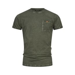 INDICODE JEANS T-Shirt 'Kilmon' Herren Gr&ouml;&szlig;e L khaki