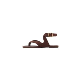 Mango T-Bar Sandals 'Belly' female Brown size 42