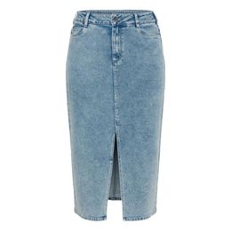 Kaffe CURVE Rock Damen Gr&ouml;&szlig;e 46 blue denim