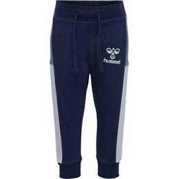 Hummel Sporthose 'SKYE' Jungen Gr&ouml;&szlig;e 98 marine / hellblau