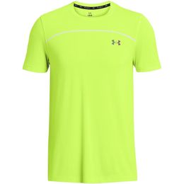 Under Armour Performance Shirt 'Rush Wordmark' male Green size XXL
