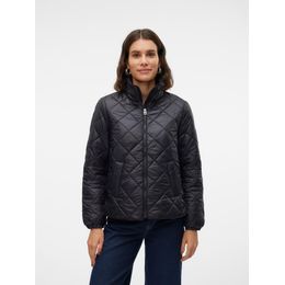 V&eacute;ro Moda Steppjacke VERO MODA "VMSKYLAR SHORT JACKET GA NOOS", Damen, Gr. XS, schwarz, Steppware, Obermaterial: 100% Nylon, unifarben, regular fit normal, elastischer Bund, Jacken Steppjacke