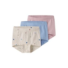 name it Unterhose M&auml;dchen Gr&ouml;&szlig;e 86 blau / hellblau / taupe / altrosa