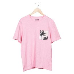 Jack & Jones JACK & JONES T-Shirt Herren Gr&ouml;&szlig;e L Second Hand pink
