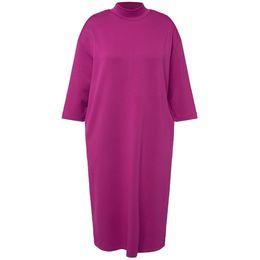 Ulla Popken Kleid Damen Gr&ouml;&szlig;e 50/52 rotviolett Winterkleid