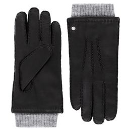 Roeckl Full Finger Gloves 'METZ' male Black size 10
