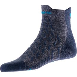 Therm-Ic Sportsocken Herren Gr&ouml;&szlig;e 39/41 enzian / graumeliert