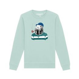 Watapparel Sweatshirt ' Walross ' male Blue size XXXL