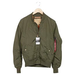 Alpha Industries Jacke Herren Gr&ouml;&szlig;e M Second Hand gr&uuml;n