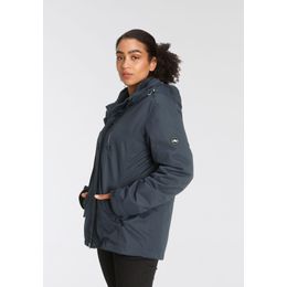 Polarino sheego Gro&szlig;e Gr&ouml;&szlig;en 3-in-1-Funktionsjacke, marine, Gr&ouml;&szlig;e 54 - Damen