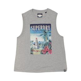 Superdry & Co T-Shirt Damen Gr&ouml;&szlig;e XL Second Hand grau