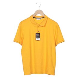 Calvin Klein Poloshirt Herren Gr&ouml;&szlig;e XXL Second Hand gelb
