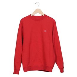 Tommy Jeans Sweater Damen Gr&ouml;&szlig;e L Second Hand rot