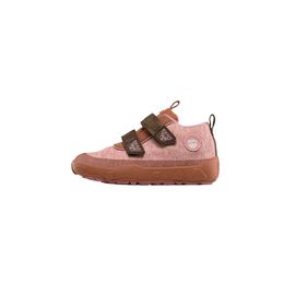 Affenzahn Stiefel 'Happy' Jungen Gr&ouml;&szlig;e 27 braun / pink / wei&szlig;