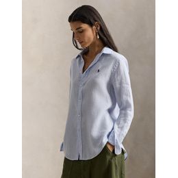 Polo Ralph Lauren Bluse 'CLASSIC' Damen Gr&ouml;&szlig;e M pastellblau