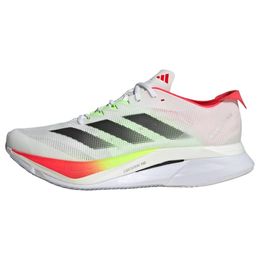adidas Performance Laufschuh 'Adizero Boston 12' Herren Gr&ouml;&szlig;e 50/50.5 limette / rot / schwarz / wei&szlig;
