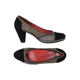 PAS DE ROUGE Pumps Damen Gr&ouml;&szlig;e 40 Second Hand bunt