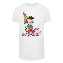 F4NT4STIC T-Shirt 'Disney Pinocchio Classic' Herren Gr&ouml;&szlig;e L taubenblau / gelb / rot / wei&szlig;