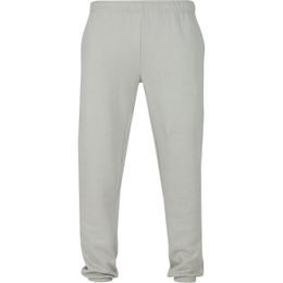 Jogginghose Urban Classics "Urban Classics Basic Essential Sweatpants", Herren, Gr. 5XL, US-Gr&ouml;&szlig;en, lightasphalt, 50% Baumwolle, 50% Polyester, unifarben, loose fit, Hosen Jogginghose