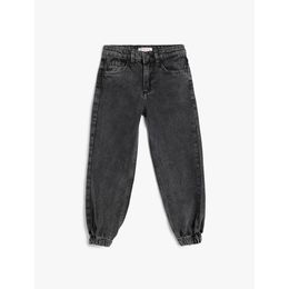 KOTON Jeans M&auml;dchen Gr&ouml;&szlig;e 110/116 black denim
