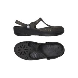 Crocs Sandalen Damen Gr&ouml;&szlig;e 38 Second Hand schwarz