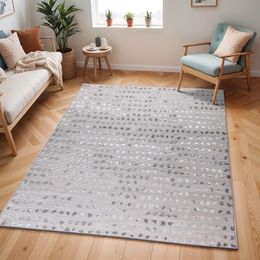 Teppich LIVABLISS "ROSEMONT", beige, B:160cm H:9mm L:220cm, Kunstfaser, Teppiche, Teppich