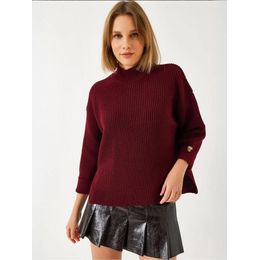 Bianco Lucci Sweater female Red size S/L