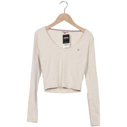 Tommy Jeans Langarmshirt Damen Gr&ouml;&szlig;e S Second Hand beige