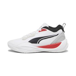 Puma Sportschuh 'Playmaker Pro Plus' Herren Gr&ouml;&szlig;e 42 navy / grau / rot / wei&szlig;