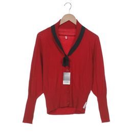 Blutsgeschwister Strickjacke Damen Gr&ouml;&szlig;e M Second Hand rot