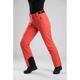 Skihose Icepeak "Icepeak FLASHER", Damen, Gr. 40, N-Gr, coral, rot, Obermaterial: 100% Polyester. Futter: 100% Polyamid, Hosen Skihose, f&uuml;r Alpinski und Snowboard, aus Polyester und Polyamid, atmungsaktiv