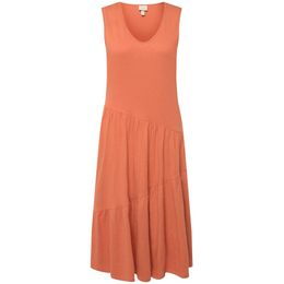 Ulla Popken Kleid Damen Gr&ouml;&szlig;e 58/60 orange Winterkleid