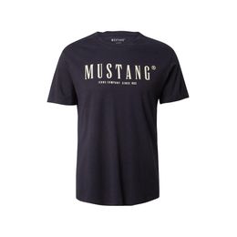 Mustang T-Shirt 'Austin' Herren Gr&ouml;&szlig;e XXXL schwarz / wei&szlig;