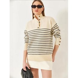 Bianco Lucci Sweater female Beige size S/L