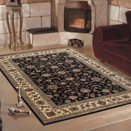 Teppich Ayyildiz Teppiche "Marrakesh 210", schwarz, B:80cm H:12mm L:150cm, Kunstfaser, Teppiche, Teppich, Kurzflor, Orient-Optik, Wohnzimmer