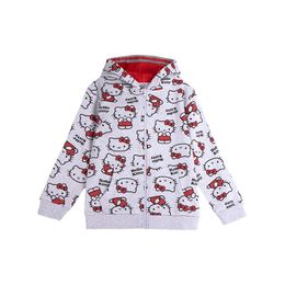 Hello Kitty Zip-Up Hoodie 'Hello Kitty' girl Grey size 128