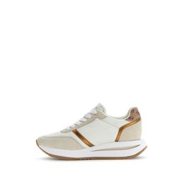 Guess Sneaker 'Eagar' Damen Gr&ouml;&szlig;e 35 beige / wei&szlig;