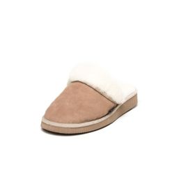 Kitz-Pichler Slippers 'Lammfellhausschuhe Pala' female Brown size 44