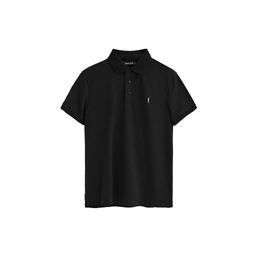 Polo Club Poloshirt Herren Gr&ouml;&szlig;e M schwarz / wei&szlig;