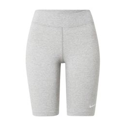 Nike Sportswear Shorts 'Essential' Damen Gr&ouml;&szlig;e L graumeliert / wei&szlig;