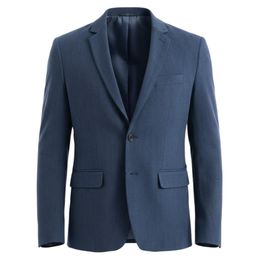 Ombre Business Blazer 'OM-BLZB-0135' male Blue size XXL