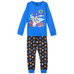 Sonic Pajamas 'Sonic The Hedgehog Schlafanzug' boy Blue size 116