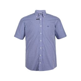 JP1880 Button Up Shirt male Blue size XXL