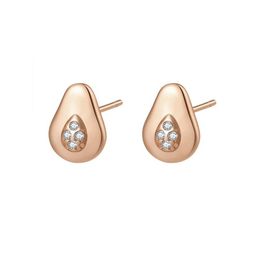 Hey Happiness Ohrringe 'Avocado Joy' Damen Gr&ouml;&szlig;e One Size rosegold
